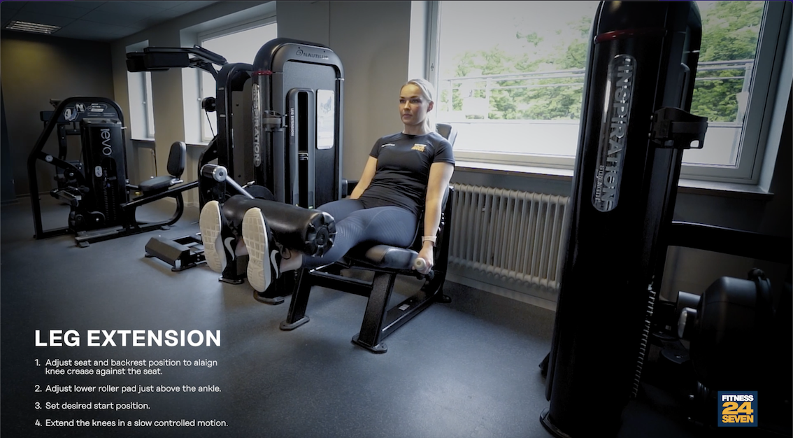 Leg Extension | Fitness24Seven
